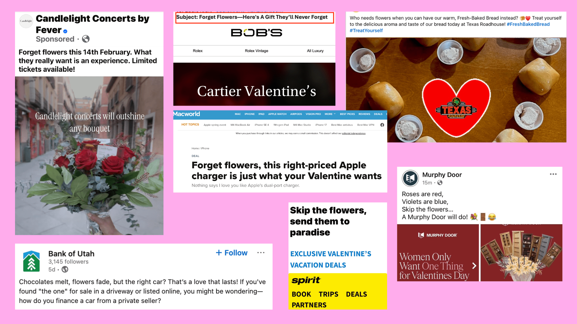 Skip the Flowers? SAF Pushes Back on Negative Valentine’s Day Ads ...